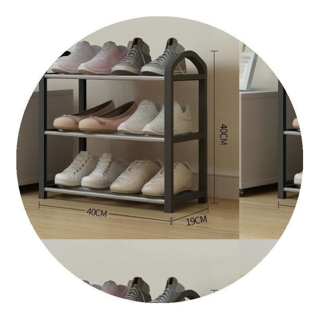 Household shoe rack made of durable and strong stainless steel ...
