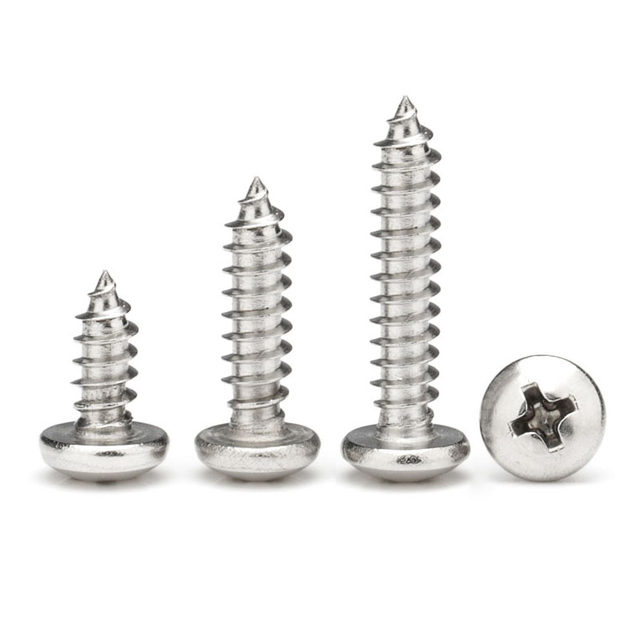 Hanguwei 316 stainless steel cross groove round head self -attack screw ...