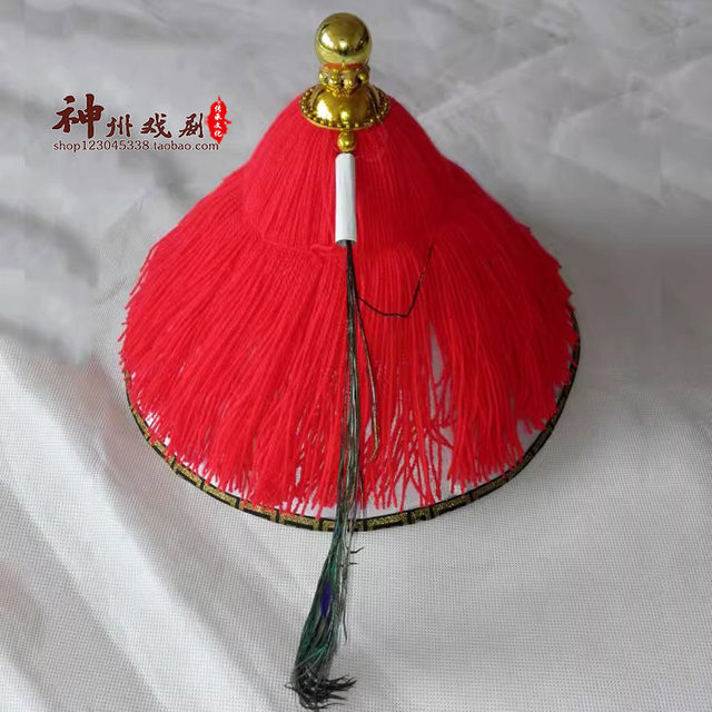 Film and Television costume Qing Dynasty cool hat official hat Dazi hat ...