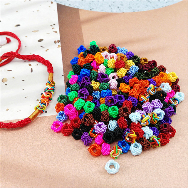 Nylon line pineapple net buckle accessories handmade DIY accessories ...