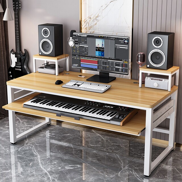 Light luxury arranger workbench electronic piano table 88-key electric ...