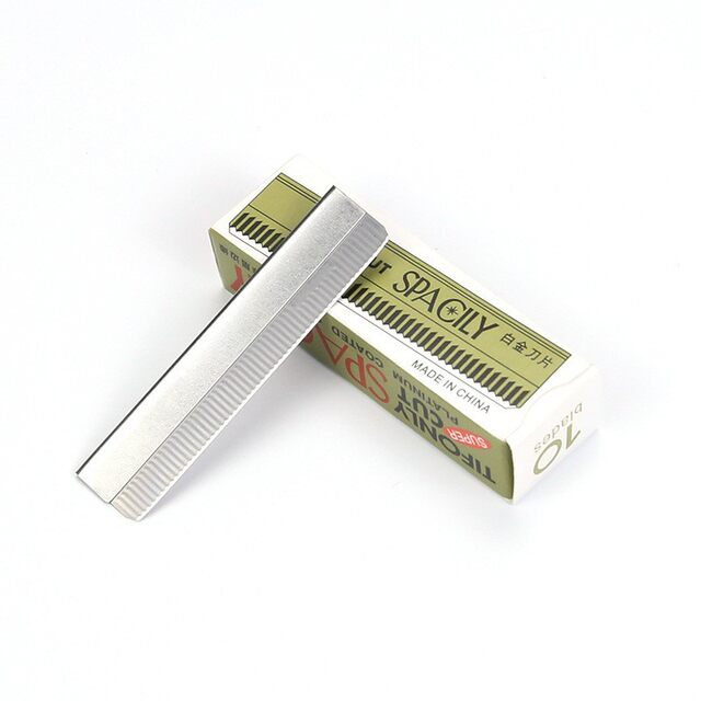 Beauty Tools 10 Pieces Decorative Eyebrow Blade Carbon Steel Material ...