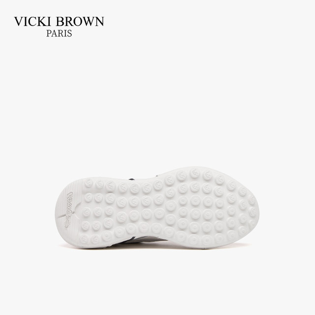 French VB Fashion Daddy Shoes Men Vicki Brown's new trend low -top shock absorption small white ...