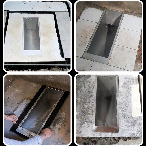 Amélioration et transformation des toilettes sèches rurales à la turque ...