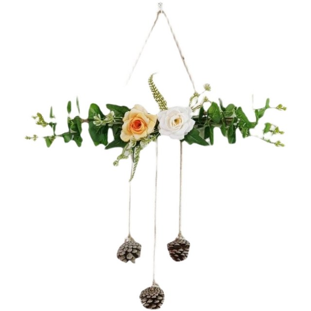 Flower ring decorative wall hanging courtyard kindergarten Kindergarten ...