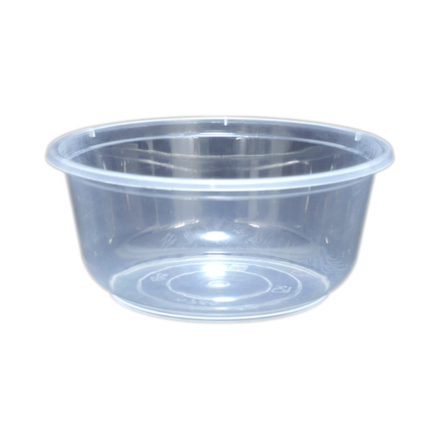 Disposable bowl Food grade round plastic tableware Household edible ice ...