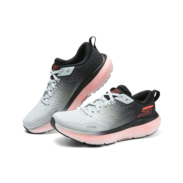 Skechers 2025 new men's heightened thick sole casual sneakers gradient ...