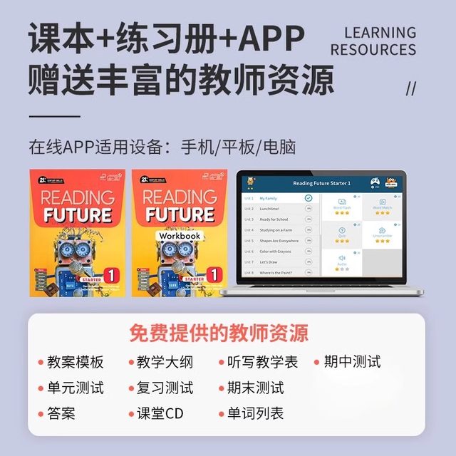 Original genuine ReadingFuture children's English reading textbook ...