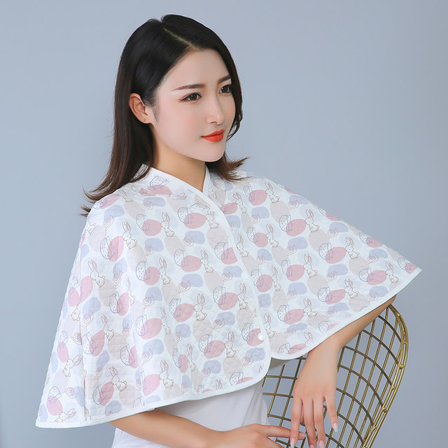 Summer air-conditioned room confinement shawl cloak for women to keep ...