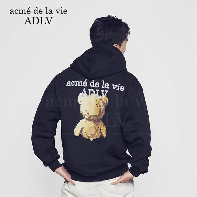 ADLV Bear Printing Holding sweater autumn and winter Quanshun Rong ...