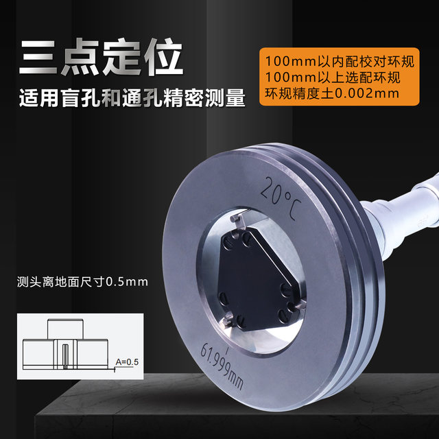 Northwest Qinghai measuring tool green measuring gun type three-point ...