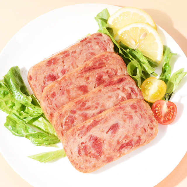 Great Wall brand Chinese time-honored white pig ham pork canned lunch ...