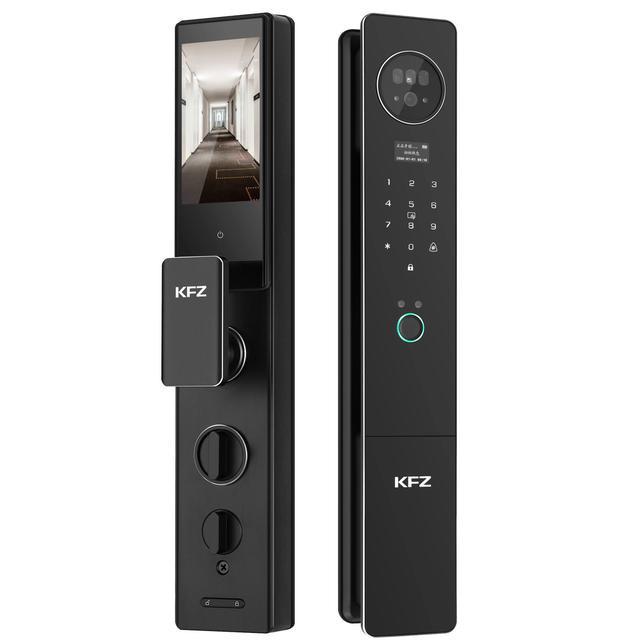 KFZ smart lock K8009 fully automatic fingerprint password card indoor ...