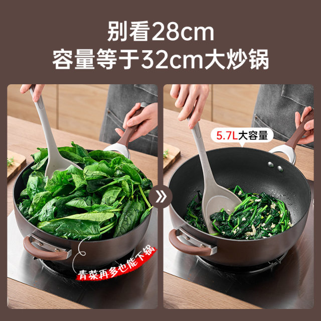 CIRCULON/Circle Circle Pot deepen fried and boiled cooking.