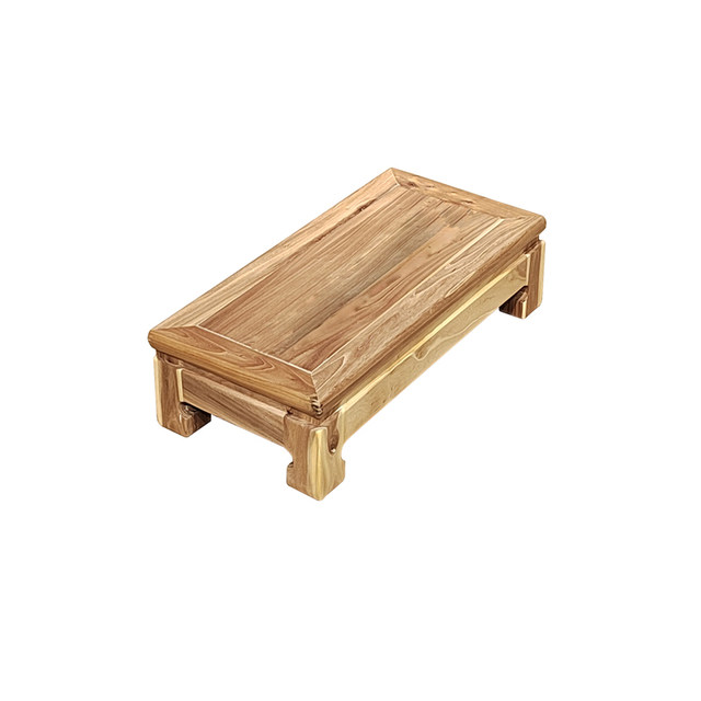 Solid wood pedal stool sofa sofa foot pedal foot pedal tail stool ...