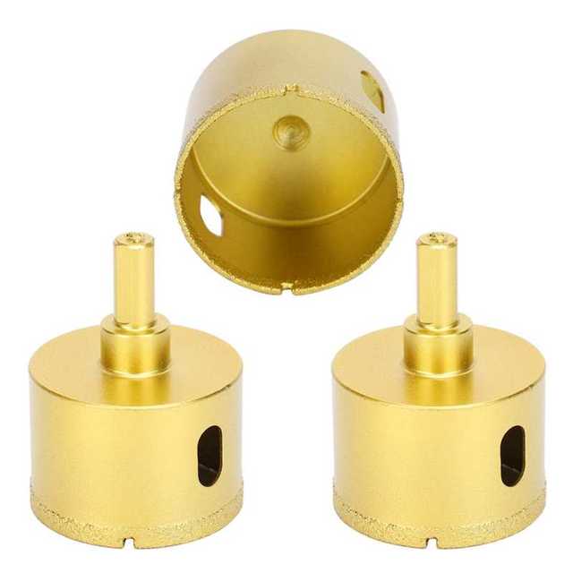 Easy to Use Glass Hole Cutter 50mm Diamond Hole Saw for Mar