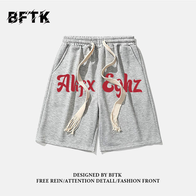 Summer American Drawstring Sports Sleeper Shorts Men's Summer Trend ...