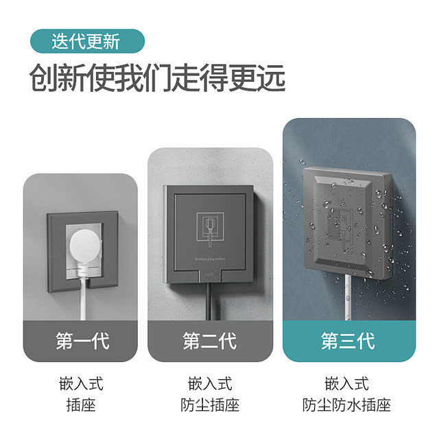 86 hidden socket embedded embedded refrigerator water heater concave ...