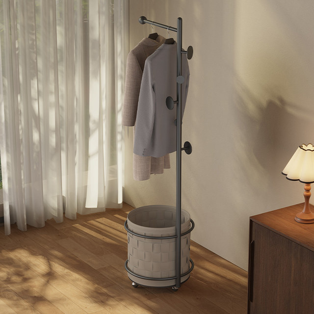 Italian light luxury home bedroom clothes rack stainless steel hanging ...