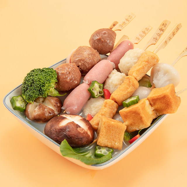 Zezhong Halal Hot Pot Meatballs Combination Pack Halal Food Barbecue ...