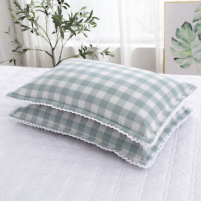 Pure cotton pure millet shell pillow washed cotton chaff husk filled ...