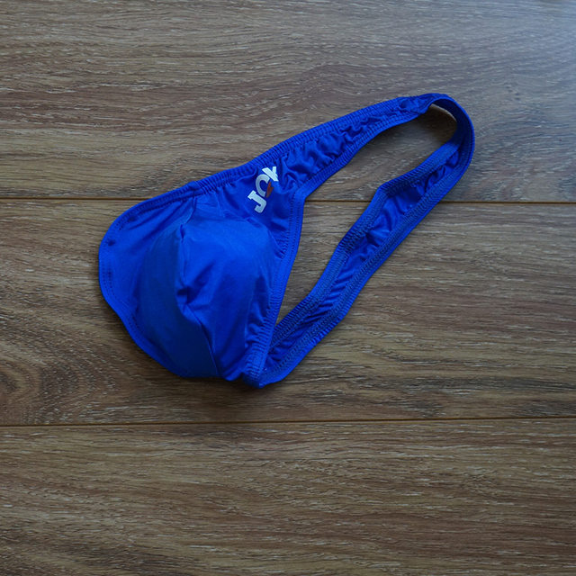 Men's sexy underwear, single-sided high elasticity, low-waisted ice ...