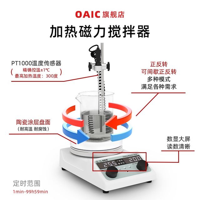 Heating multi -connected magnetic mixer constant temperature number ...