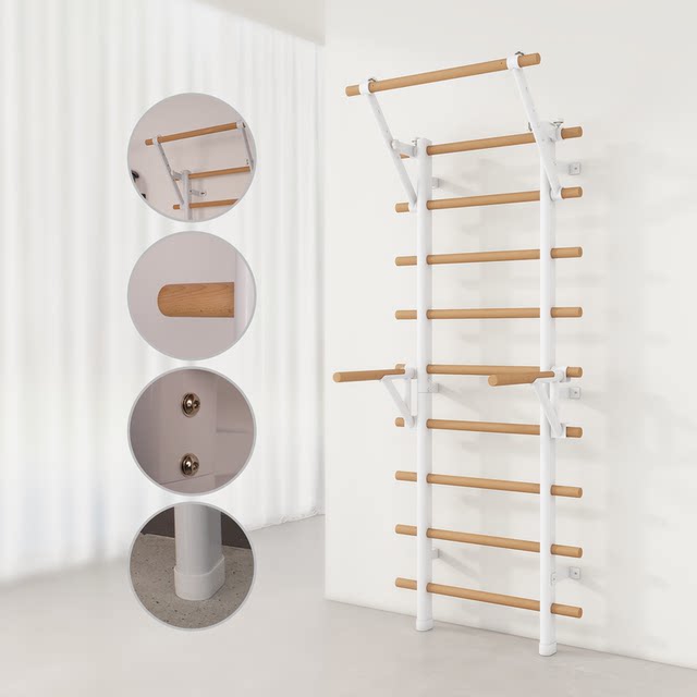 DHT Home Rib Wooden Fitness Equipment Pull-up Training Rehabilitation ...