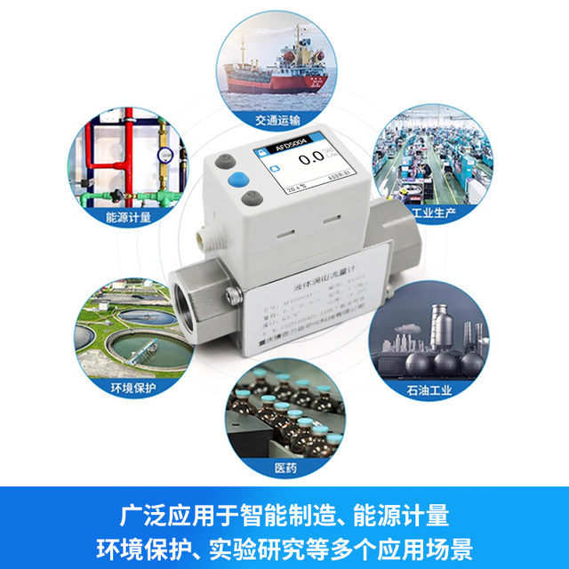 Vortex water flow meter liquid flow meter sensor replaces SMC water ...