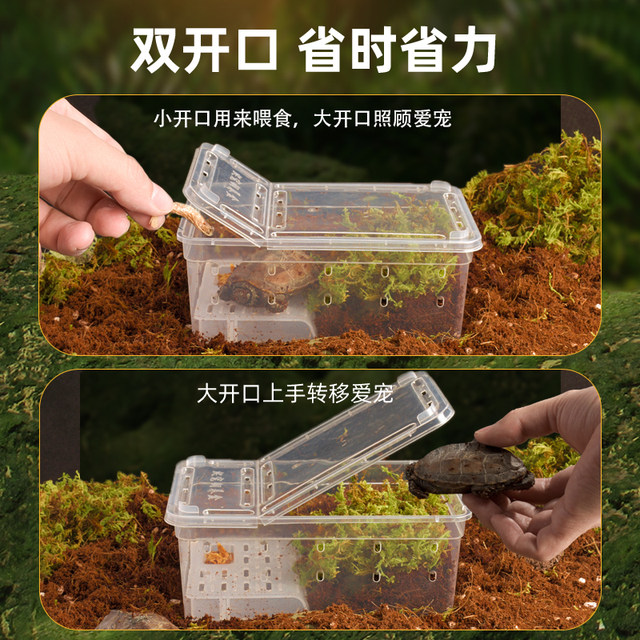Tortoise hibernation box, dedicated coconut soil reptile breeding box ...