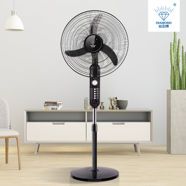 Diamond home appliance fan floor fan dormitory remote control office ...