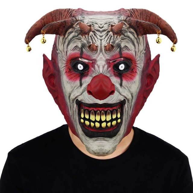 Super Simulation Silicone Mask Latex Mask Smiling Exorcist Crying Baby ...