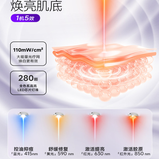 RelTi Yiji Advertising Mask Beauty Instrument Large Row Light ...