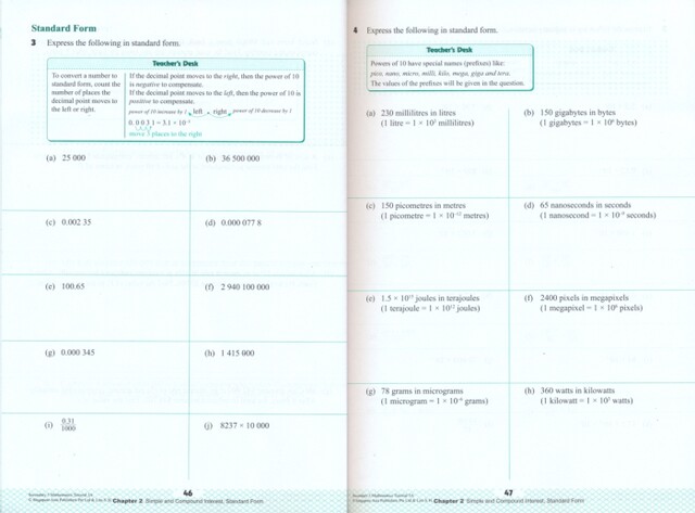 Singapore Mathematics SAP Secondary Mathematics Tutorial 1A-3B ...