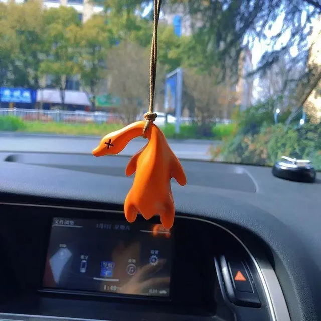 Color-changing roast duck pendant duck color-changing car ornaments ...