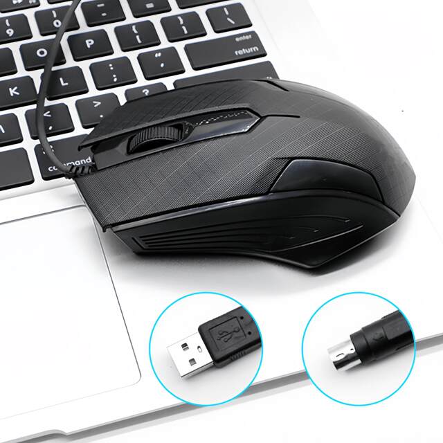 Computer desktop wired USB extended mouse 3 meters/2 meters 5 two three ...