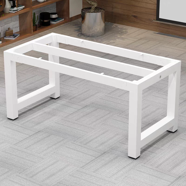 Wrought iron table legs support thickened office desk metal table legs ...