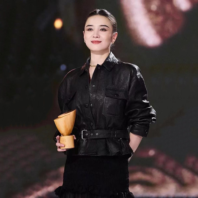 Yang Shulin Songjia same style Haining genuine leather jacket for women ...