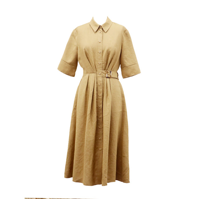 JNINA Gennina Guo Yiling's autumn waist shirt skirt comfortable female ...