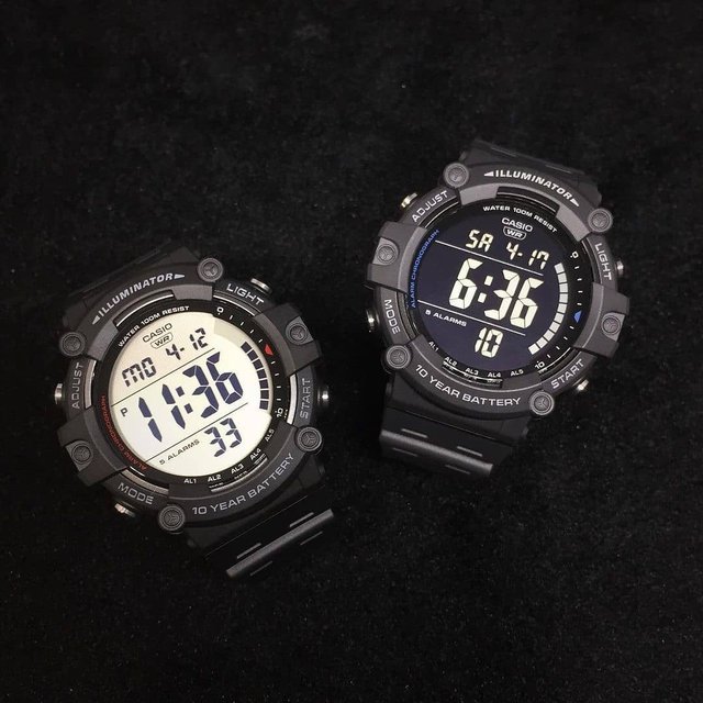 Casio Watch Men's Electronic Watch 10-year Electricity Drive Watch AE ...