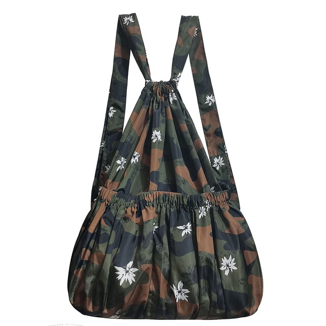 Plaza dance large -capacity waterproof flower cloth bag drawing bags ...
