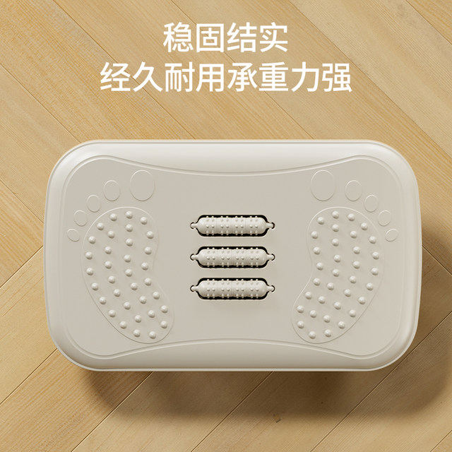 The office stepped on the foot stool to prevent the stool of Erlang's ...