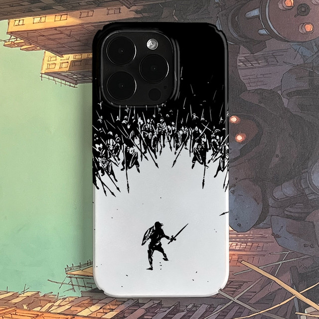 One man fighting ten thousand soldiers art niche suitable for high-end ...
