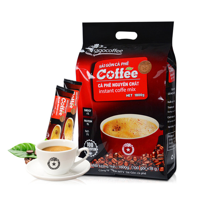 Vietnamese coffee imported Saigon one -speed soluble coffee powder 2+1 ...