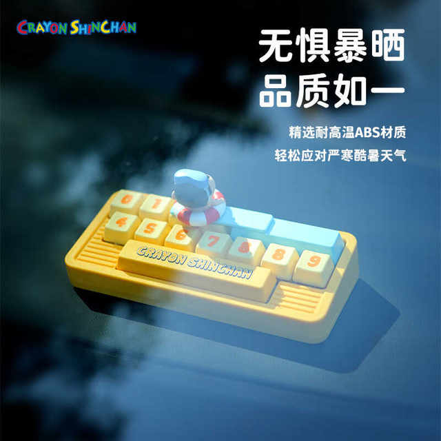 Crayon Shin -new Temporary Parking Mobile Number Car Motor Moving High ...
