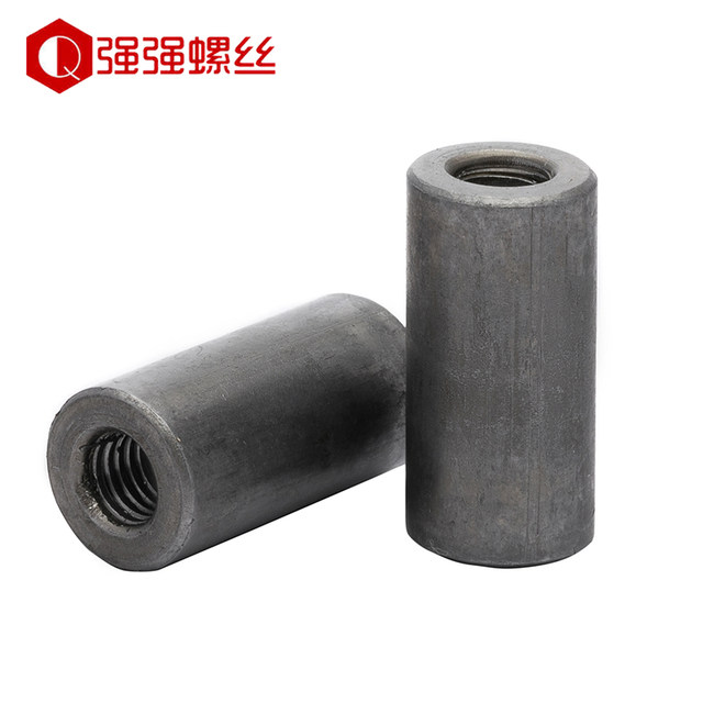 Iron lengthened nut cylindrical nut casing m4m5m6m8m10m12L connection ...
