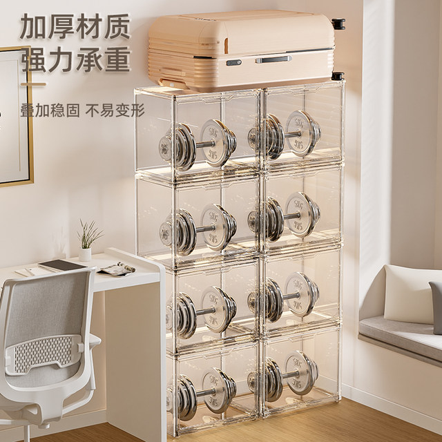 Bookshelf bookcase dust-proof storage rack with cabinet door desktop ...