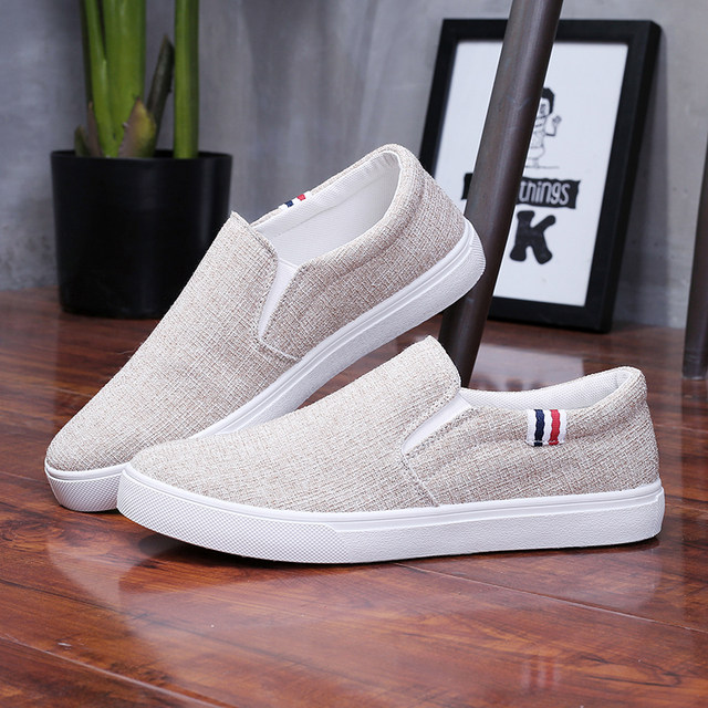 New summer canvas shoes for men Korean style versatile men casual shoes ...