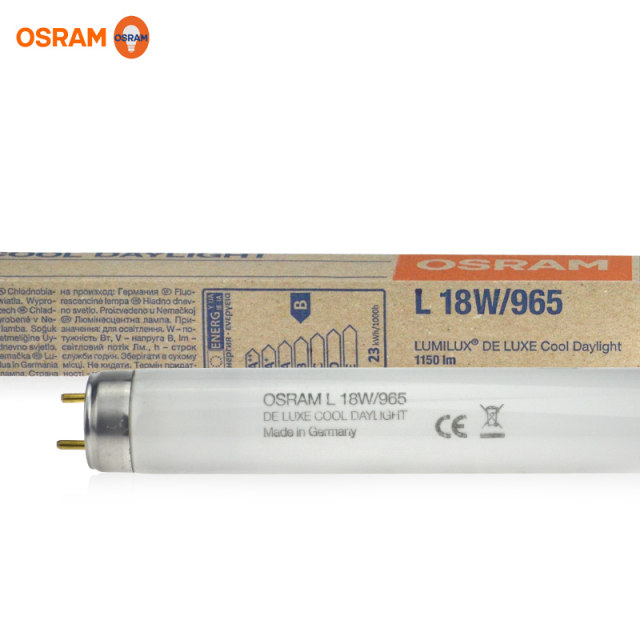 Osram D65 pairs of color lamp tube L18W/965 standard pair pair light ...