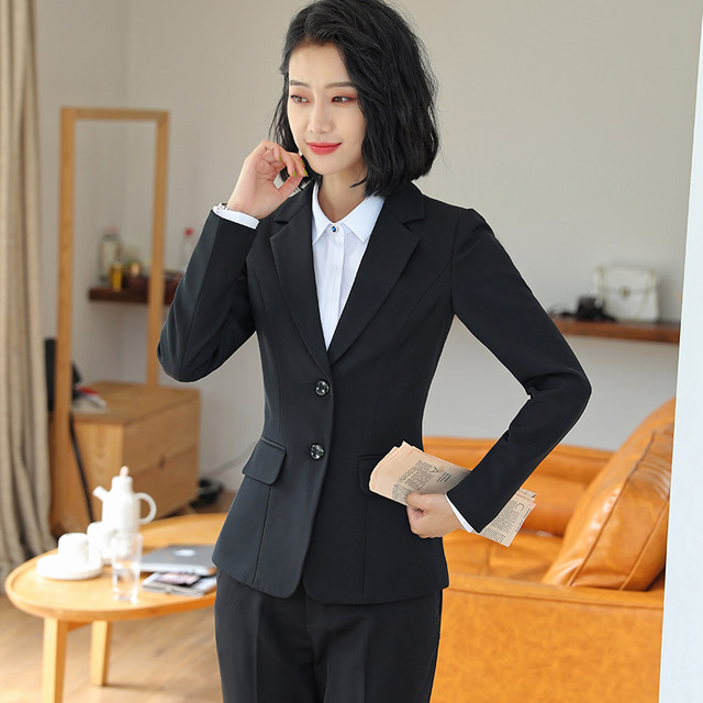 Professional set Women's formal style fashion fashion suits autumn and ...
